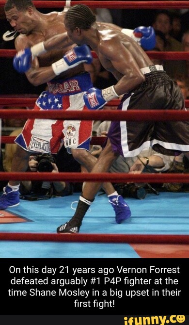 On this day 21 years ago Vernon Forrest defeated arguably #1 PAP ...