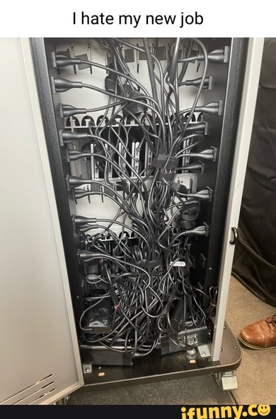 Cable_management memes. Best Collection of funny Cable_management ...