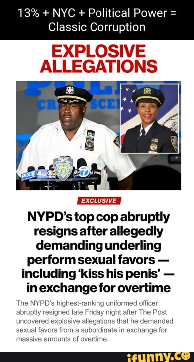 13% + NYC + Political Power = Classic Corruption EXPLOSIVE ALLEGATIONS ...
