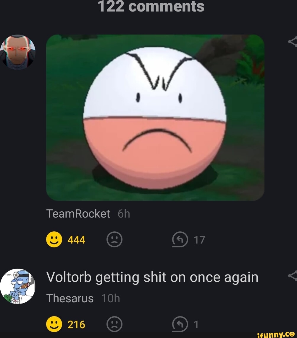 Voltorb memes. Best Collection of funny Voltorb pictures on iFunny