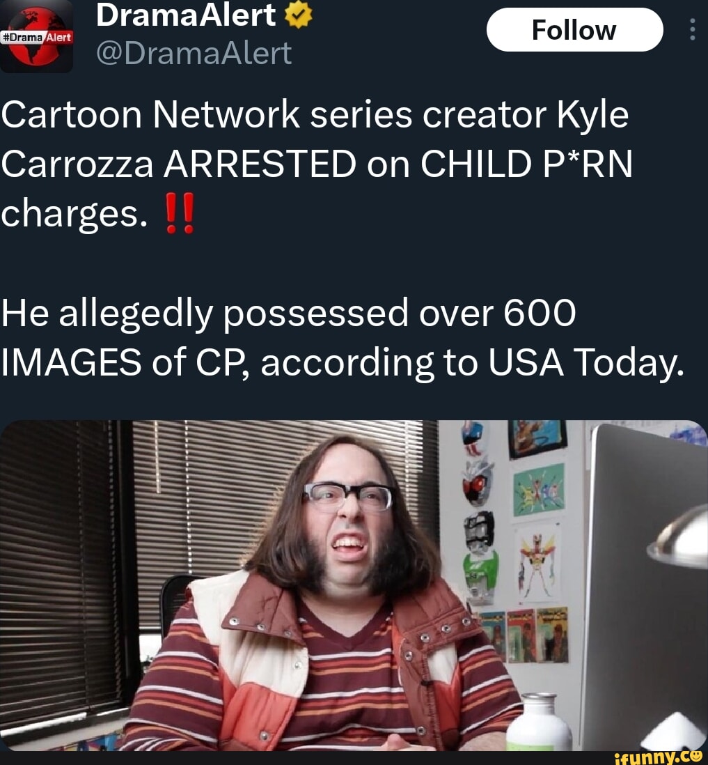 DramaAlert @DramaAlert Follow Cartoon Network series creator Kyle ...