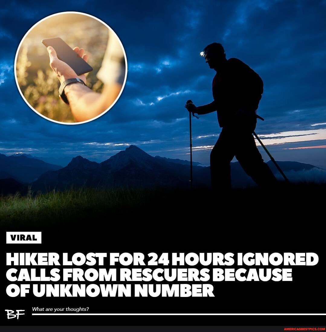 A hiker lost on a mountain in Colorado ignored repeated calls from ...