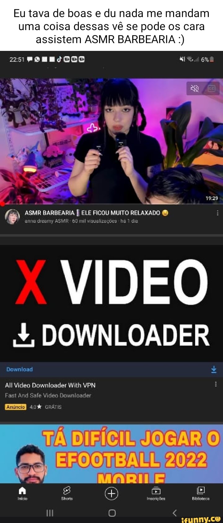 Eu tava de boas e du nada me mandam uma coisa dessas vê se pode os cara ...