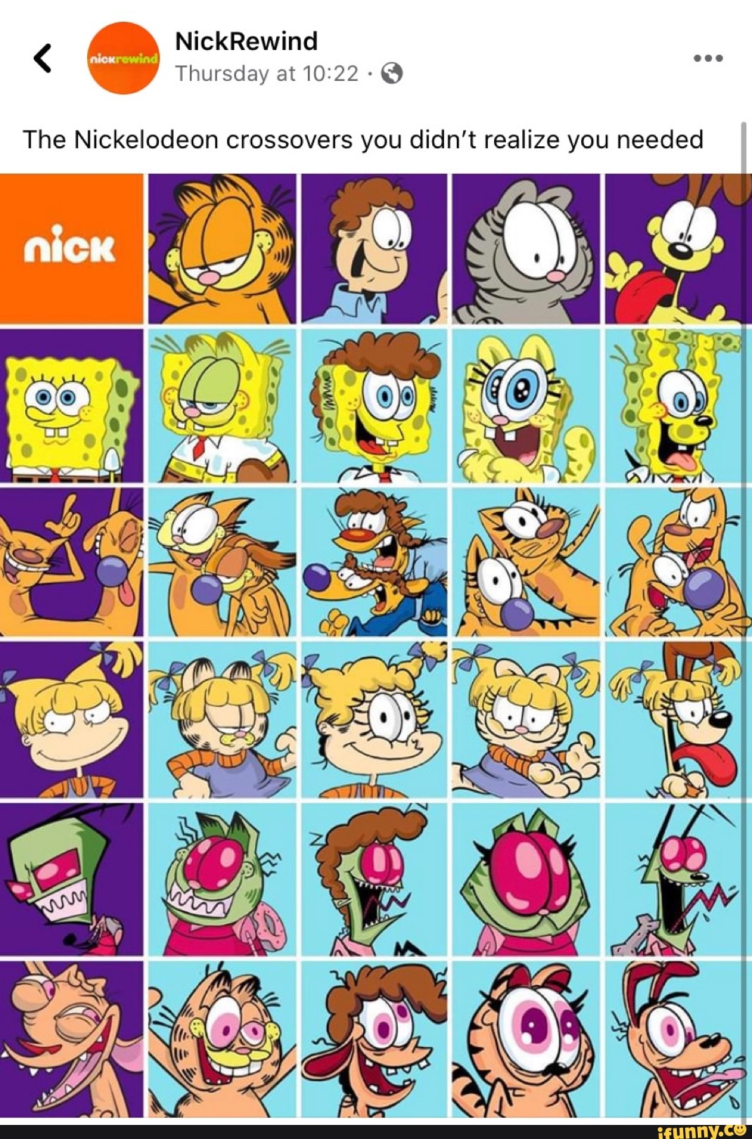 Thursday at 10:22 Q The Nickelodeon crossovers you didn't realize you ...