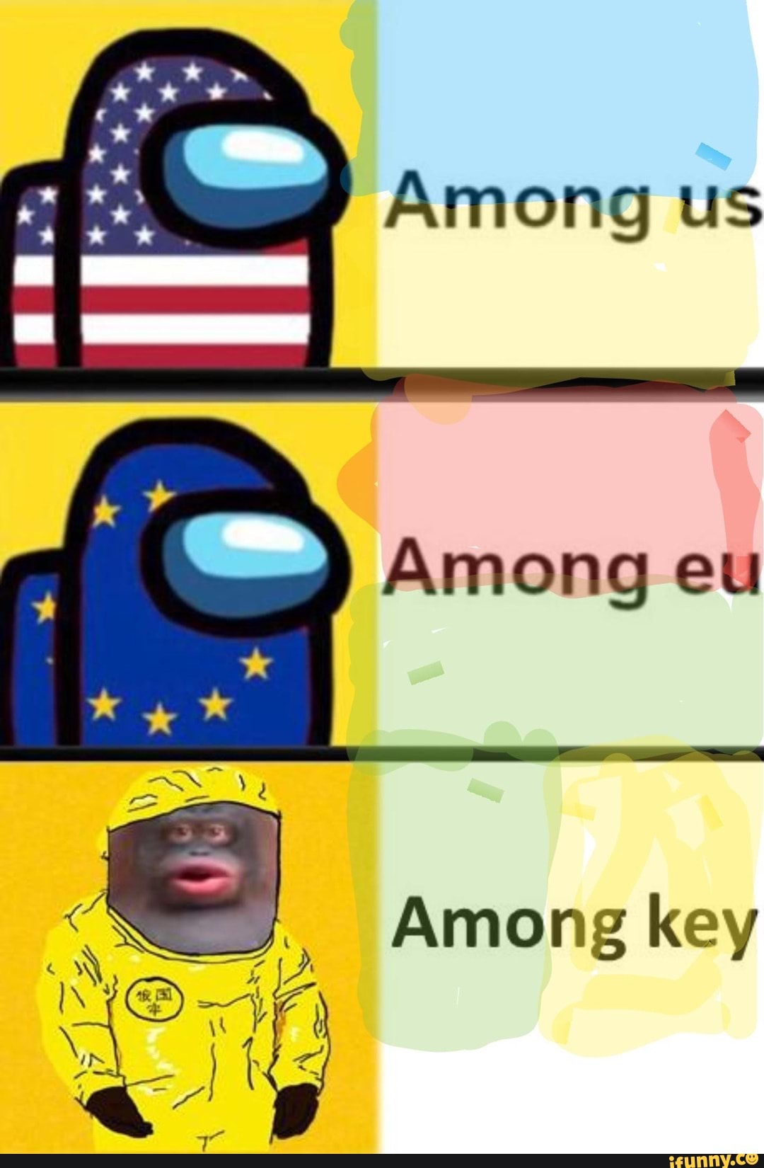 Among us Among eu Among key - iFunny