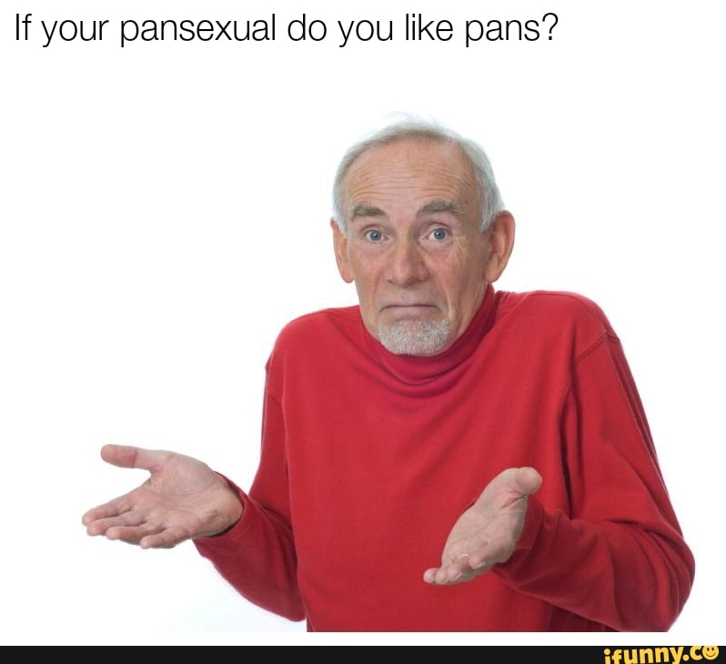 If your pansexual do you like pans? - iFunny