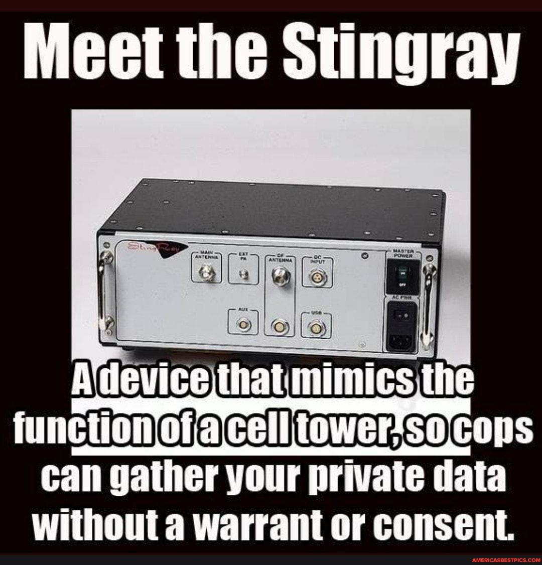 Meet the Stingray function can gather your private data without a ...