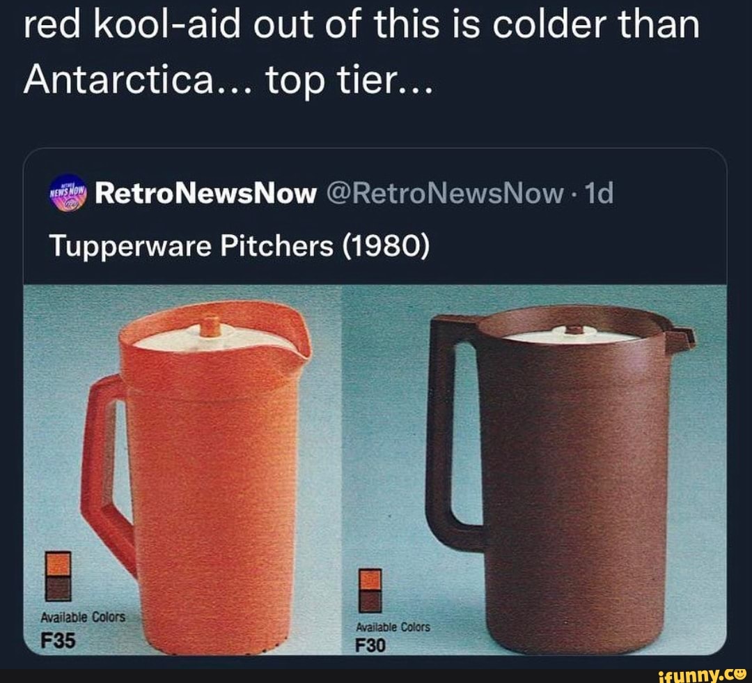 Red kool-aid out of this is colder than Antarctica... top tier ...