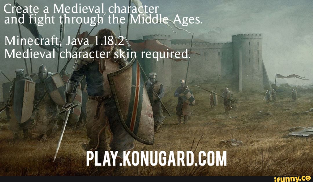 Create a Medieval through character the Middle Ages. and fight through ...