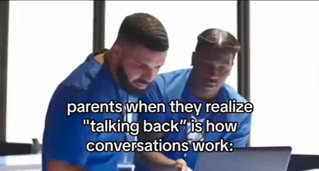 Talking Back To Parents