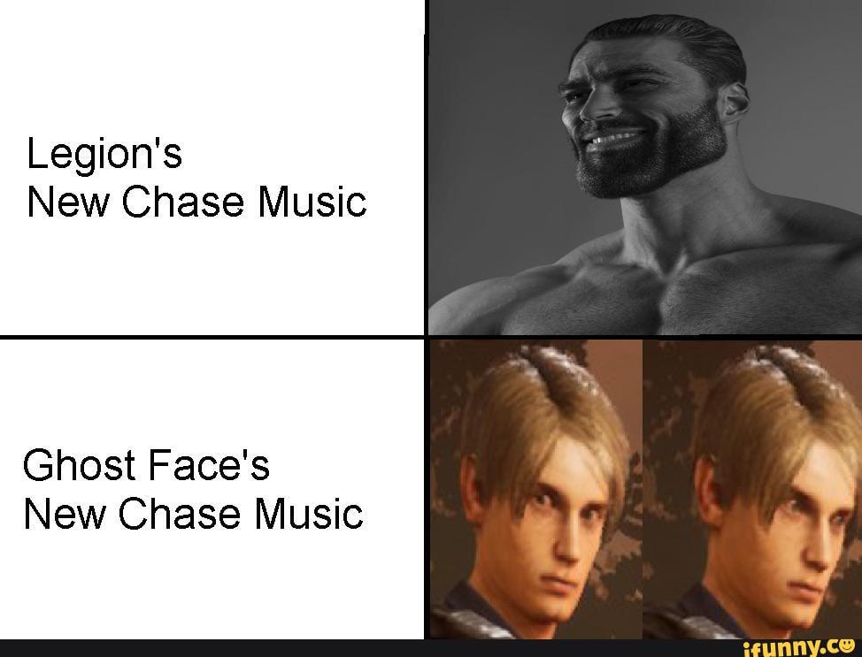 Legion's New Chase Music Ghost Face's New Chase Music - iFunny