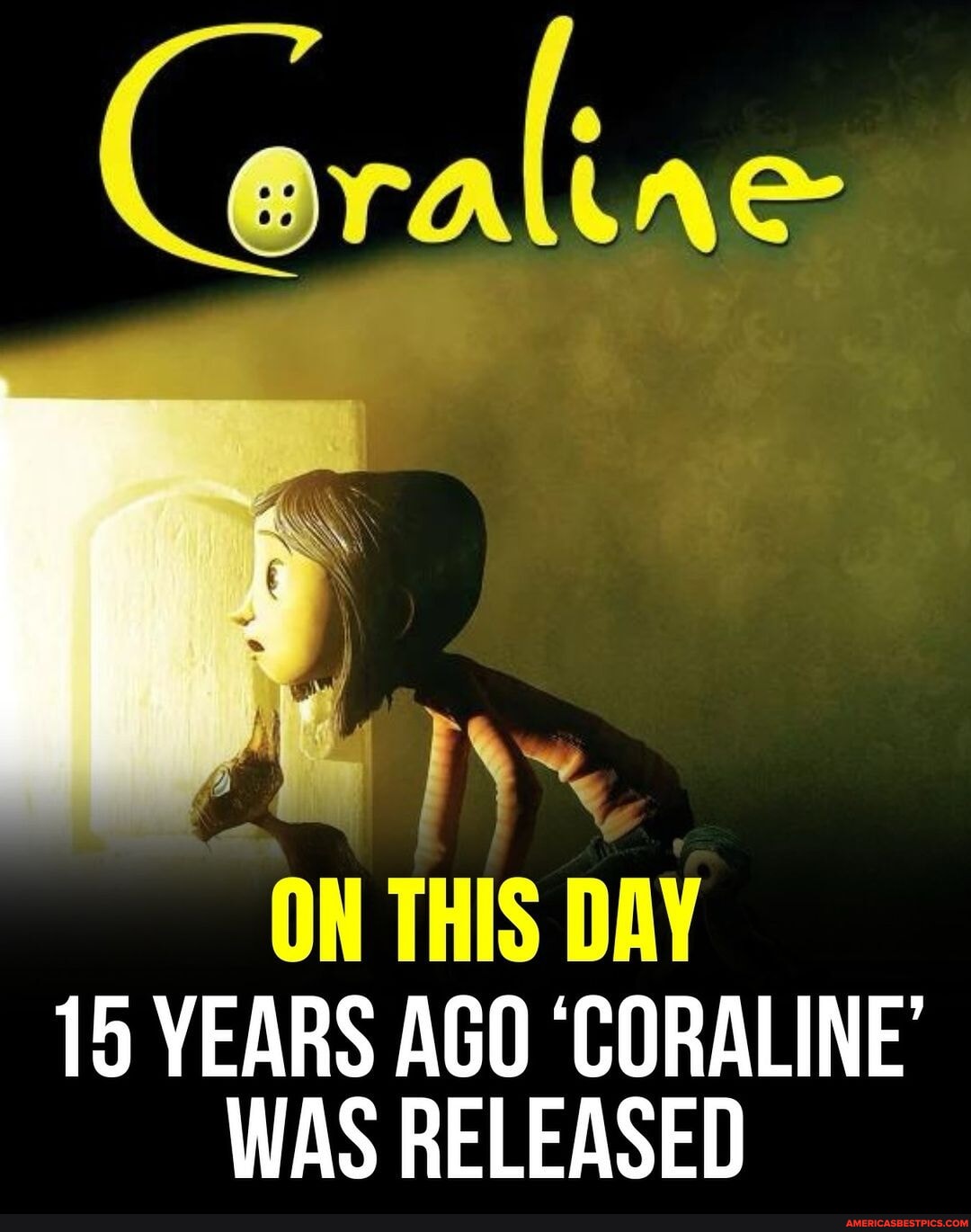 On this day 15 years ago ‘Coraline’ made its debut in February of 2009 ...