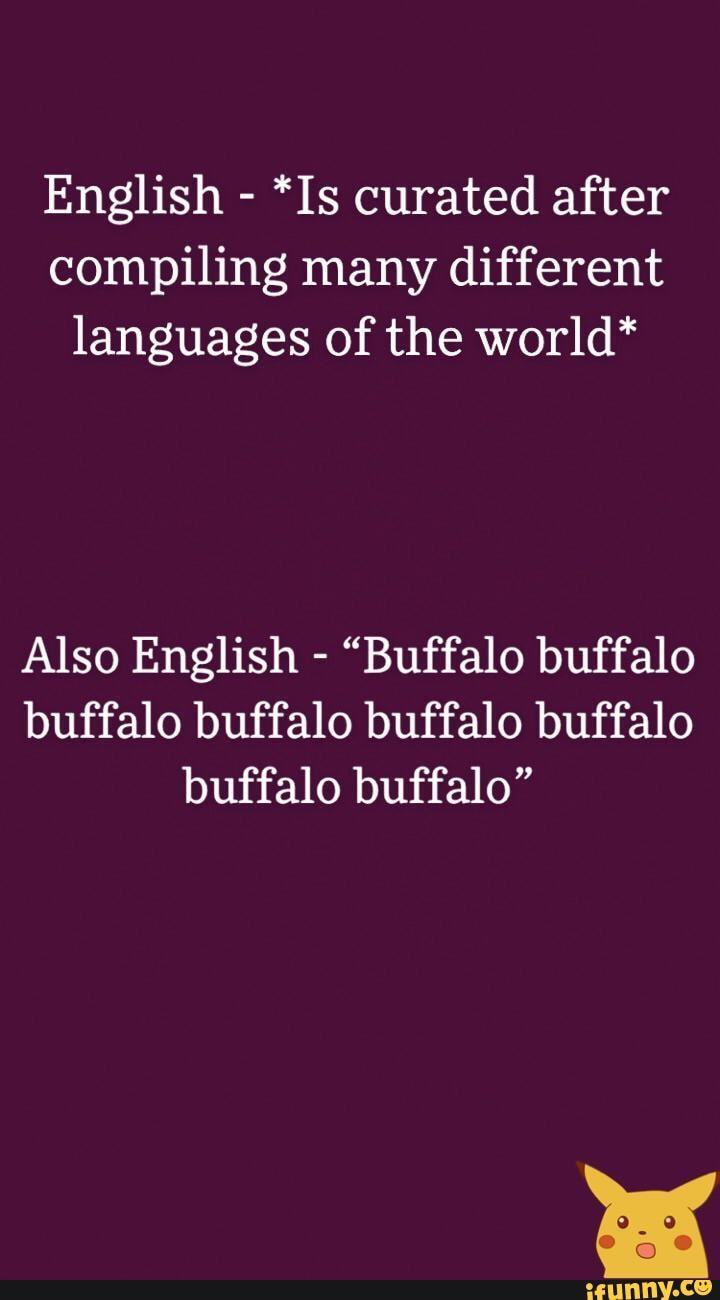 English *Is curated after compiling many different languages of the ...