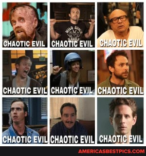 BUNCH WILD BLACKS CHAOTIC EVIL CHAOTIC EVIL CHAOTIC EVIL CHAOTIC EVIL ...