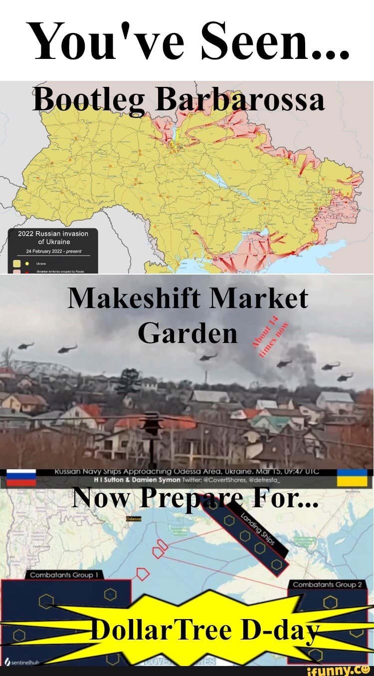 You've Seen... Bootleg Barbarossa Makeshift Market Garden