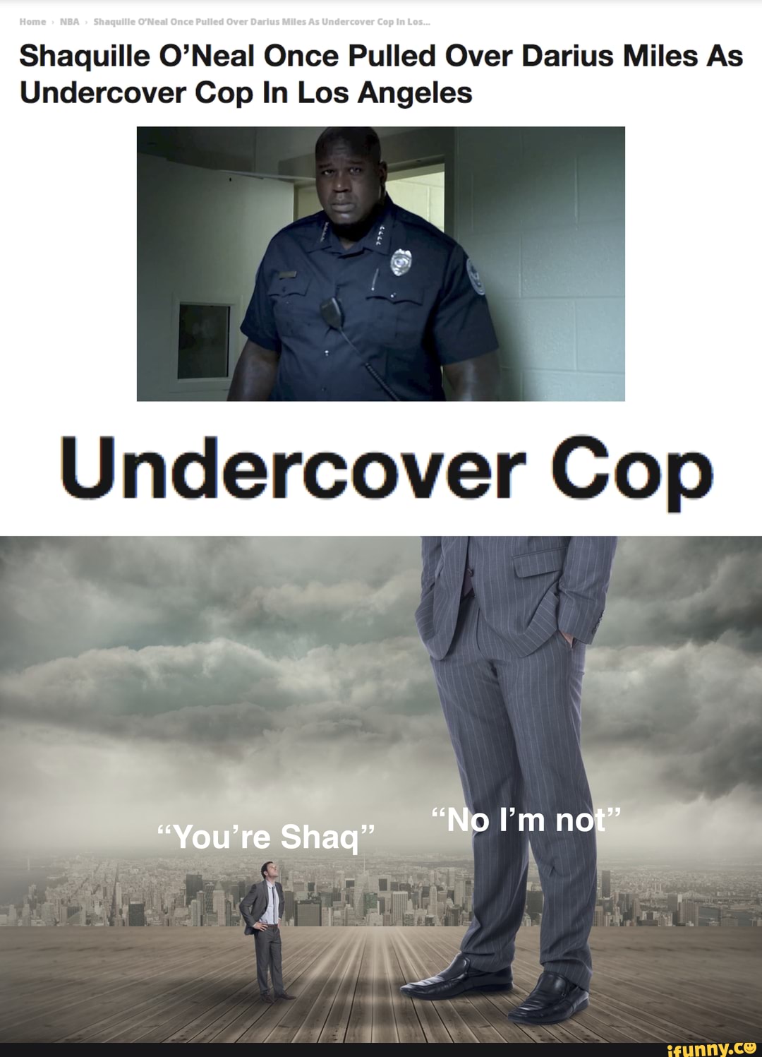 Shaquille Neal Once Pulled Over Darius Miles As Undercover Cop In Los ...