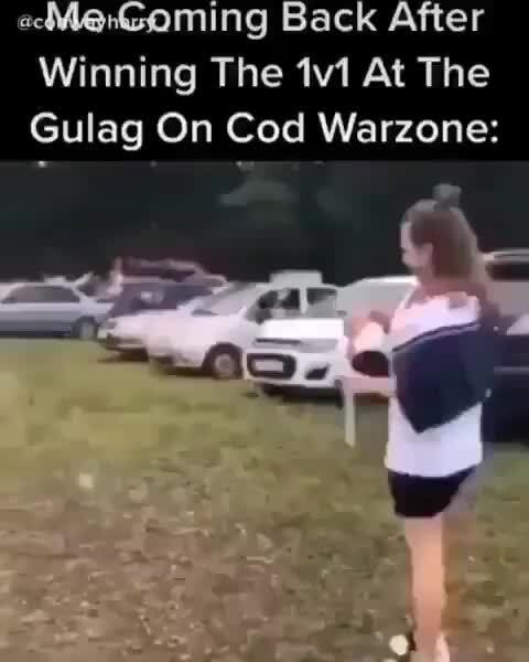 AMecoming Back After Winning The At The Gulag On Cod Warzone: - iFunny :)