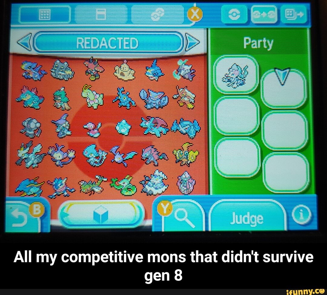 All my competitive mons that didn't survive gen 8 - All my competitive ...