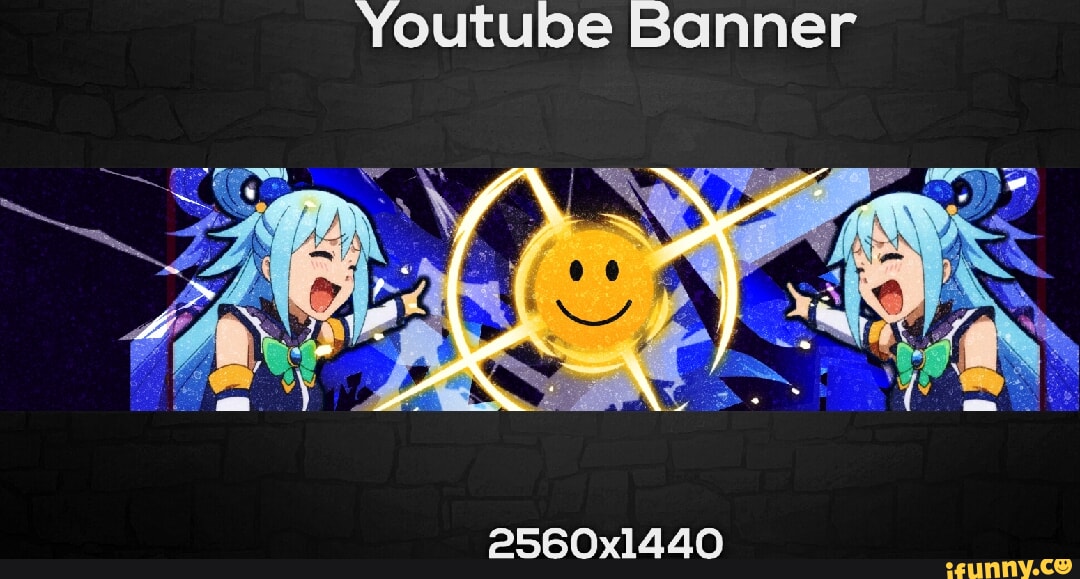 Youtube Banner 2560x1440 - iFunny