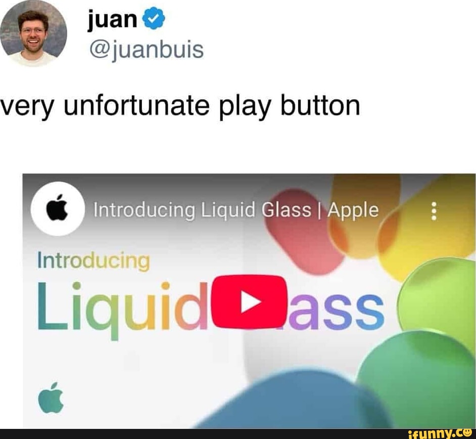 Juan LEA/ @juanbuis very unfortunate play button introducing Liquid ...