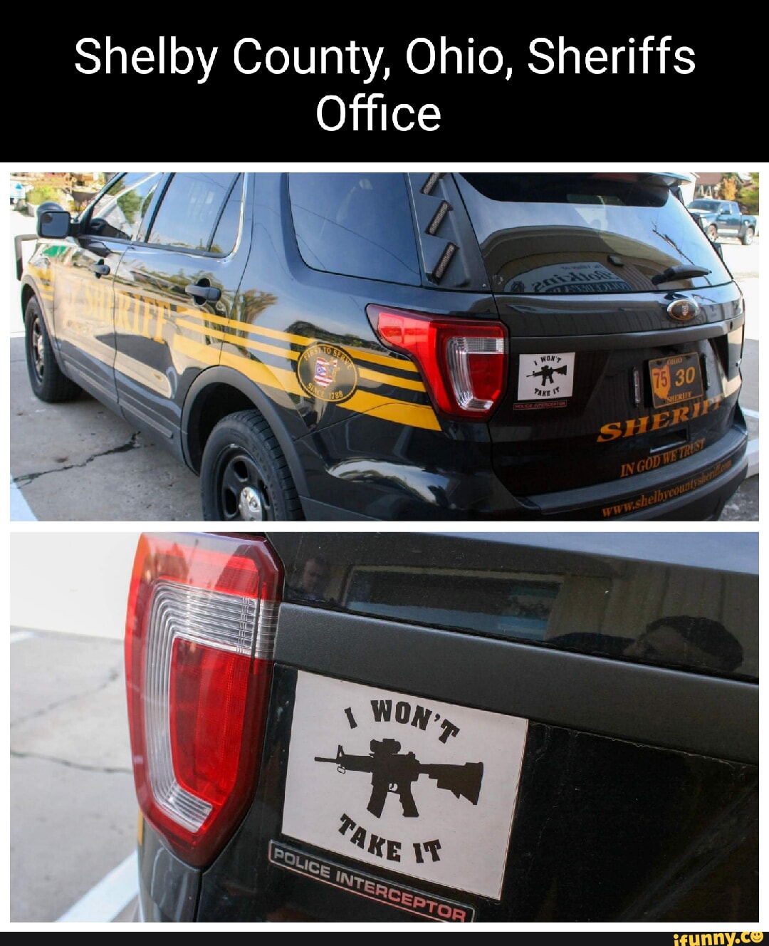 Shelby County, Ohio, Sheriffs Office - iFunny