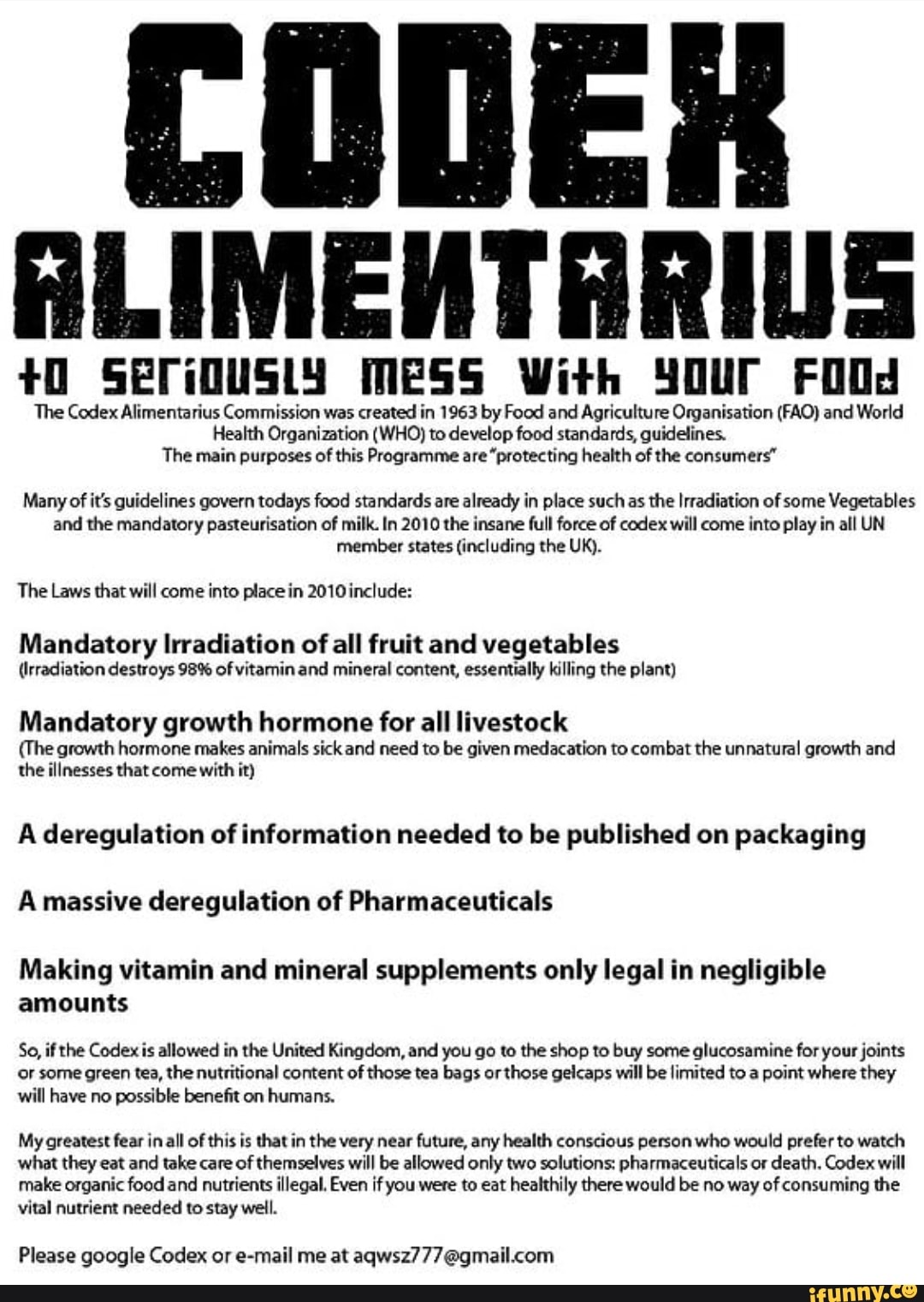 10 SEMiDUSLY MESS With SOUT FOOd The Codex Alimentarius Commission Was 