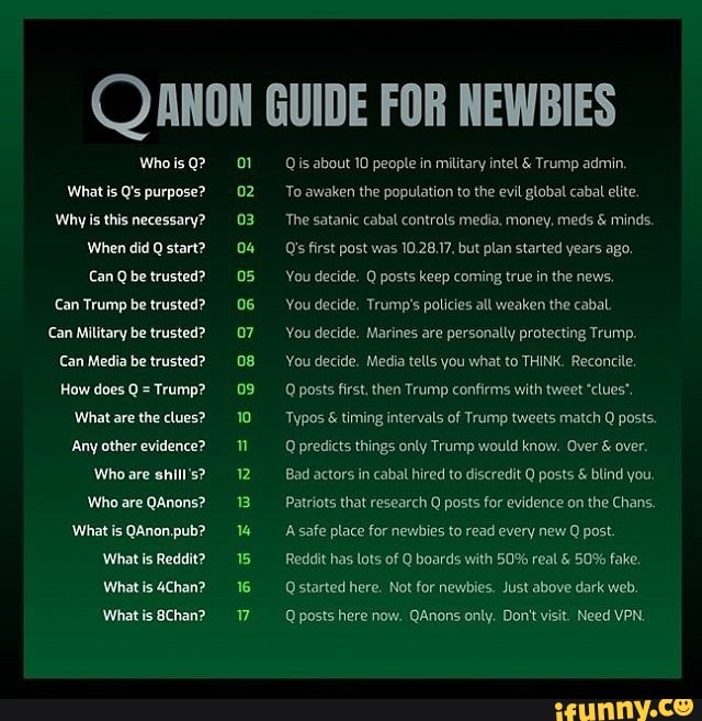 CANON GUIDE FOR NEWBIES What is Q's purpose? Why is this necessary ...