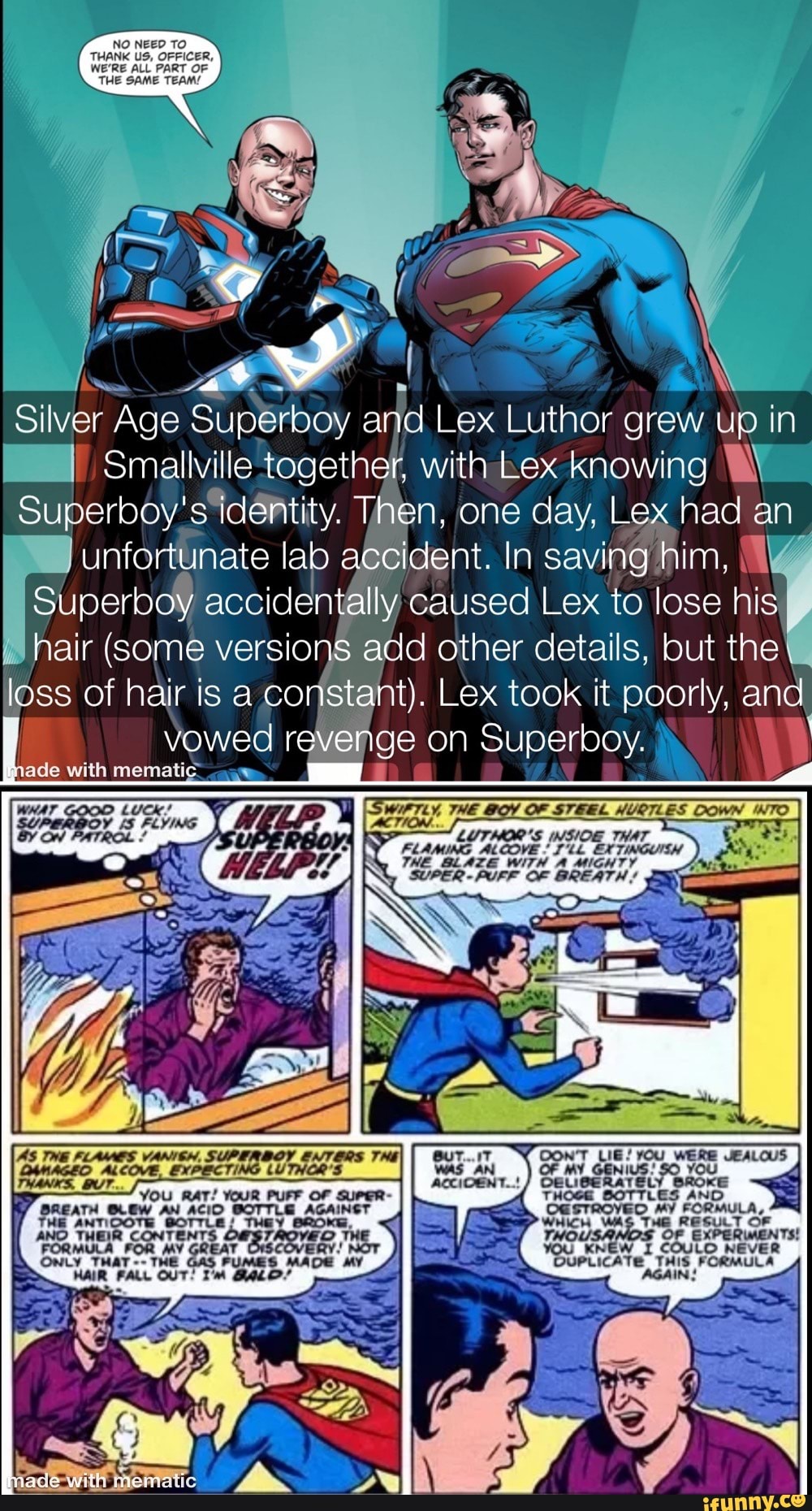 Superboy memes. Best Collection of funny Superboy pictures on iFunny