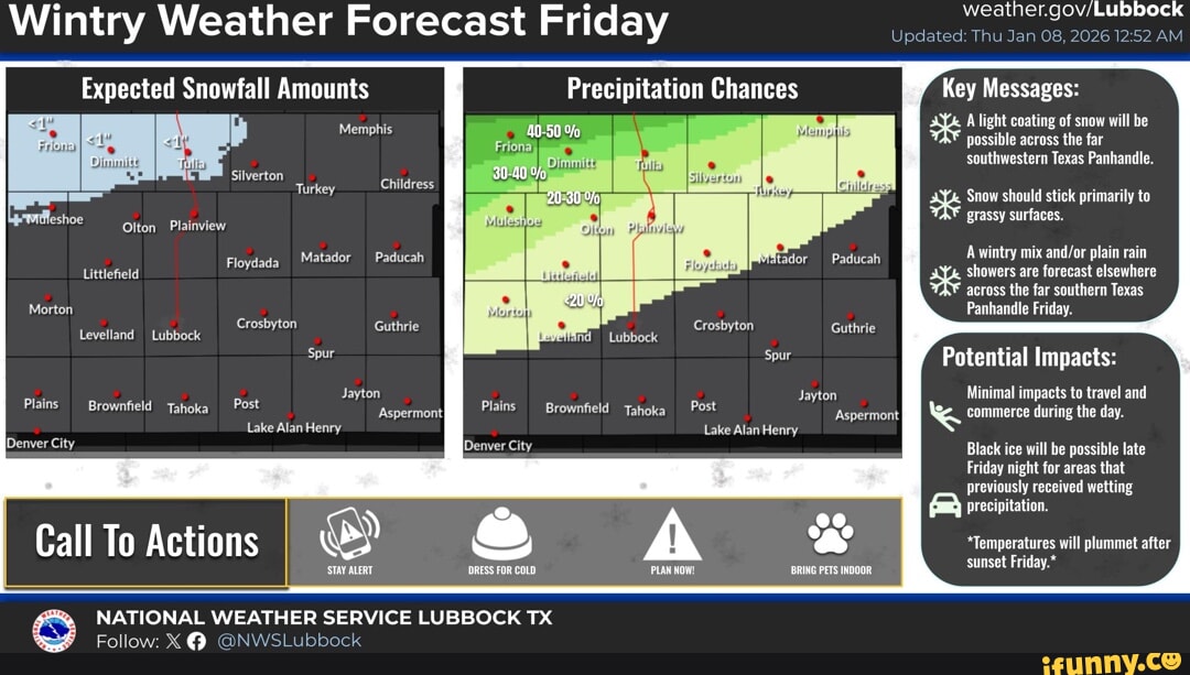 Wintry Weather Forecast Friday Expected Snowfall Amounts Memphis ...