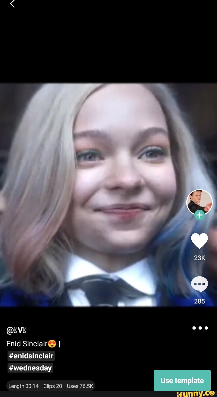 @EVE Enid Sinclair I #enidsinclair #wednesday Length Chps20 Uses 76.5K Use template - iFunny