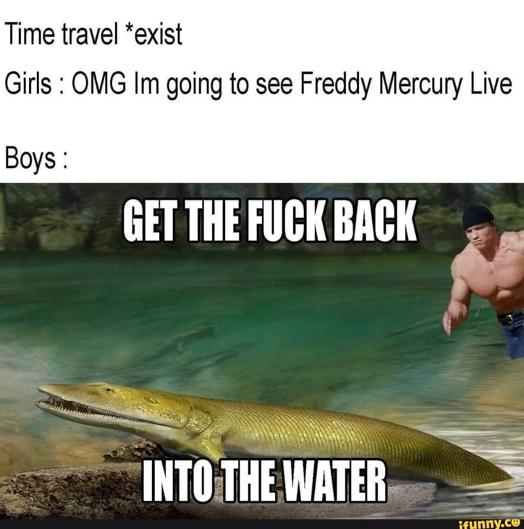 Time travel *exist Boys Girls : OMG Im going to see Freddy Mercury Live ...