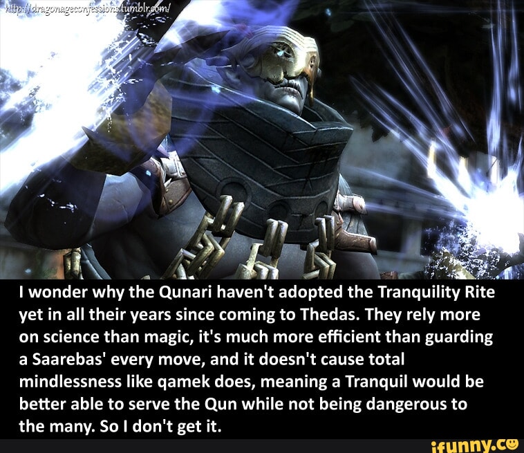 Qunari memes. Best Collection of funny Qunari pictures on iFunny