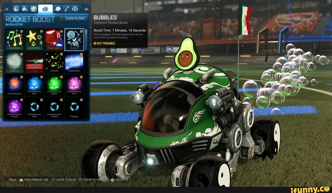 ROCKET BUUST BUBBLES Common Rocket Boost OR ers " 54 COLLECTED Boost ...