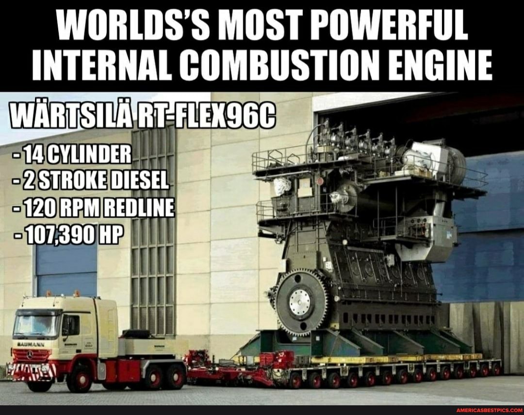 WORLDS'S MOST POWERFUL INTERNAL COMBUSTION ENGINE WARTSILARTFIEXSGC - 2 ...