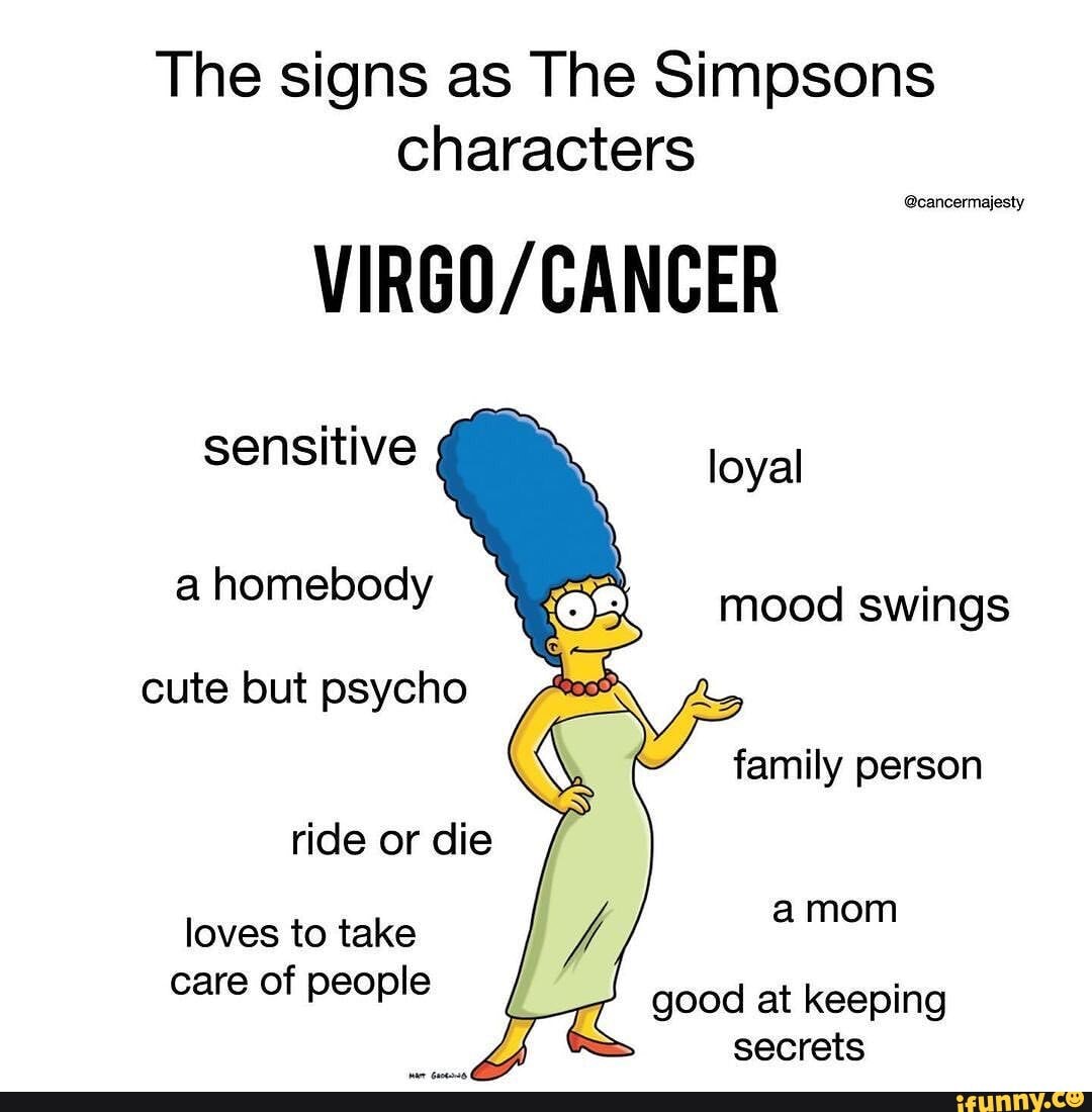 The simpsons as zodiac signs - Horoscopeaz.com