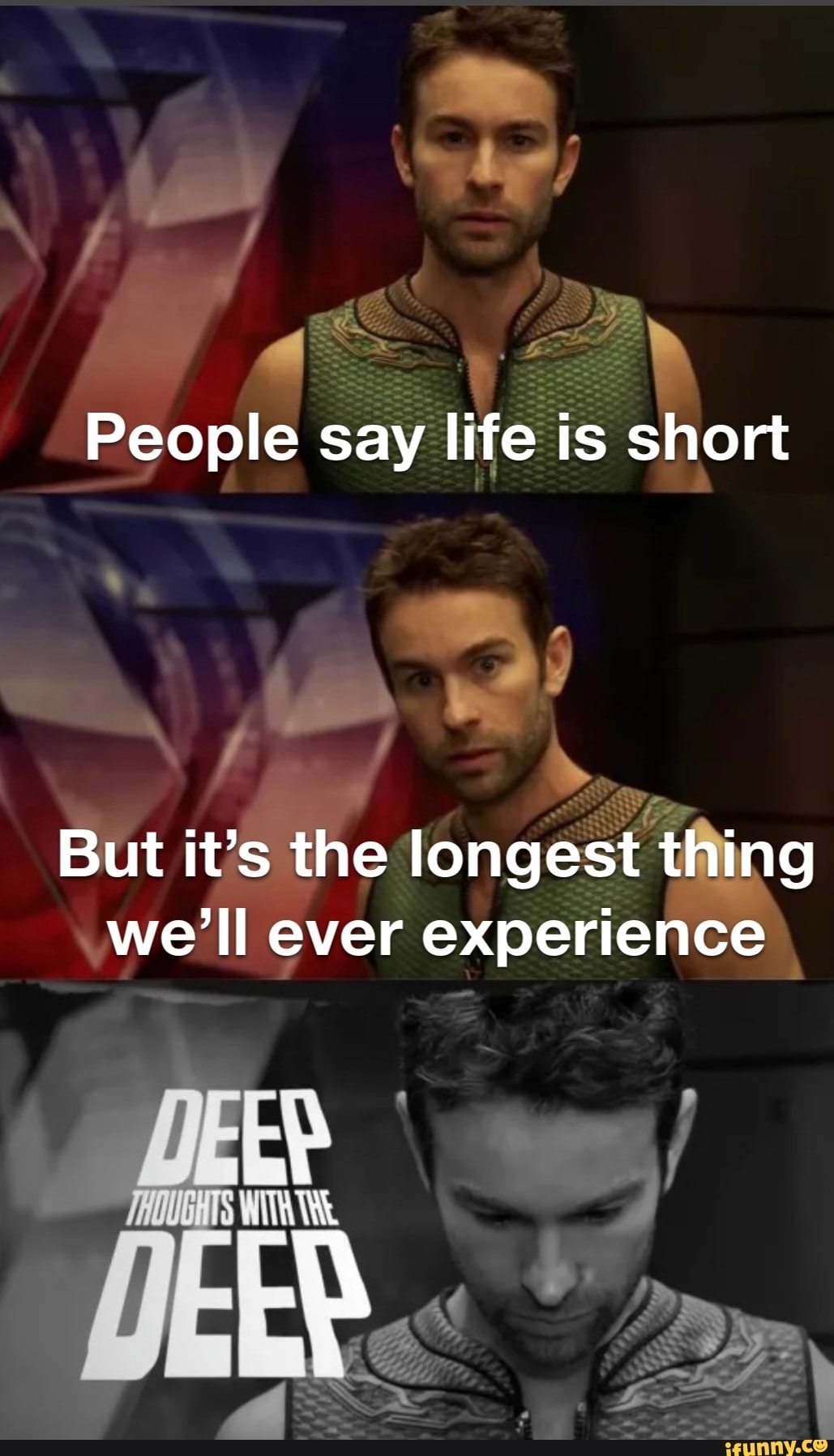 People say life is short But it's the longest thing we'll ever ...