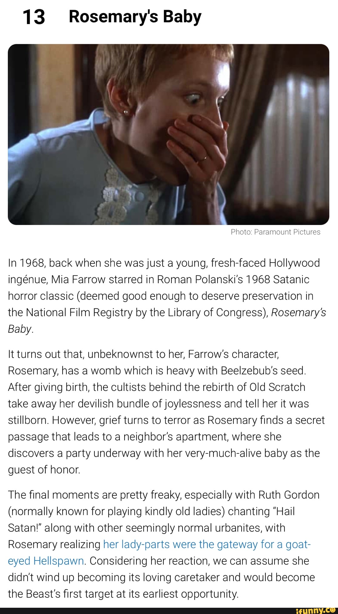 Farrow memes. Best Collection of funny Farrow pictures on iFunny