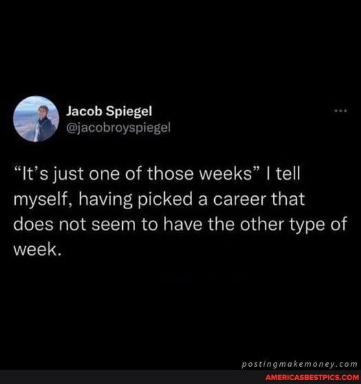 Ko-fi.com/memesfromthevoid - Jacob Spiegel "It's just one of those ...
