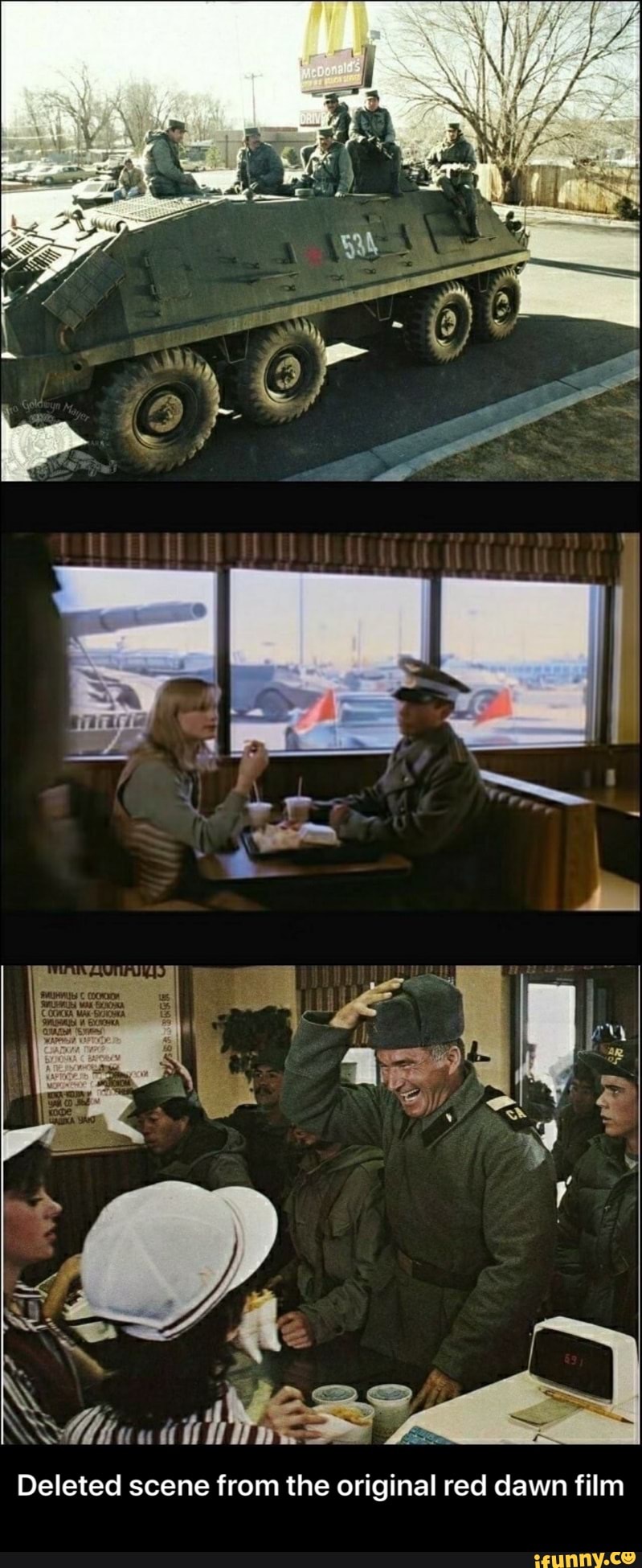 Ah Deleted scene from the original red dawn film - Deleted scene from ...