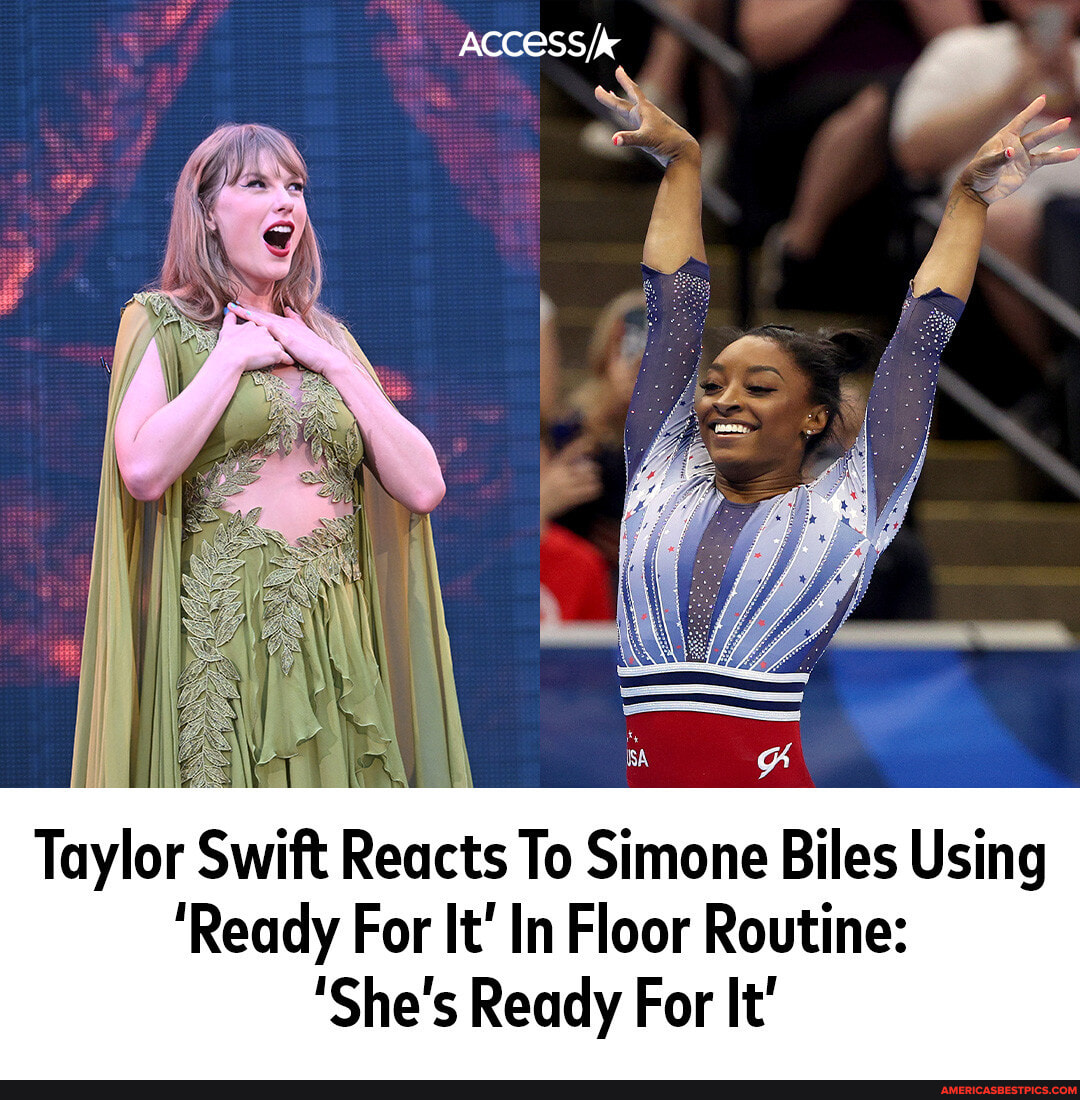 TaylorSwift is cheering on SimoneBiles The pop star took to X to praise ...
