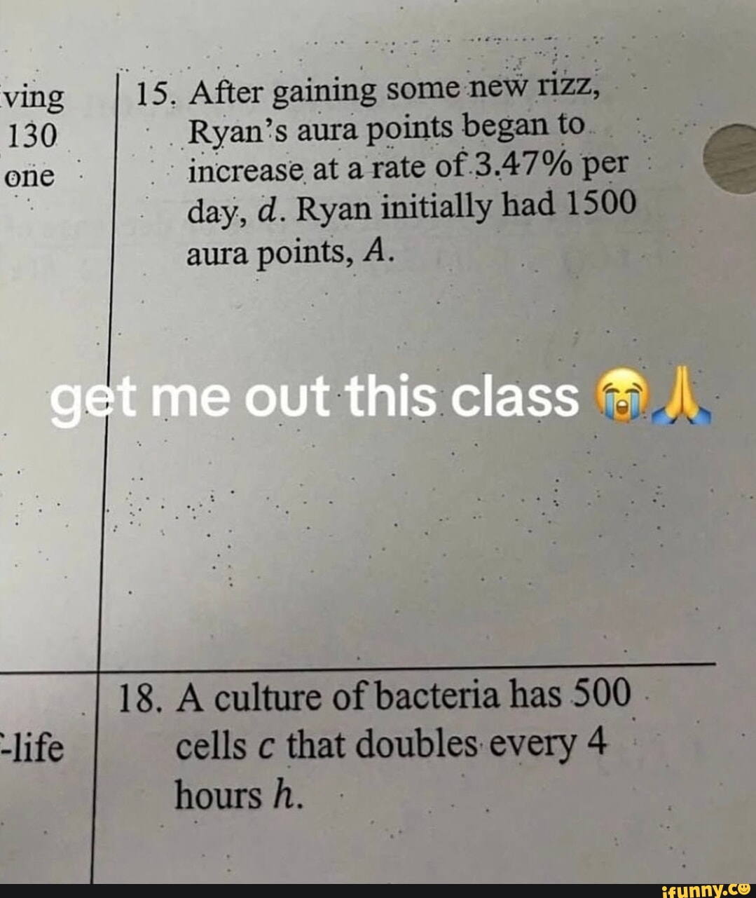 When you’re about to ﬁght 9 and 18 Vol! and you come -re-ared with 3 ...