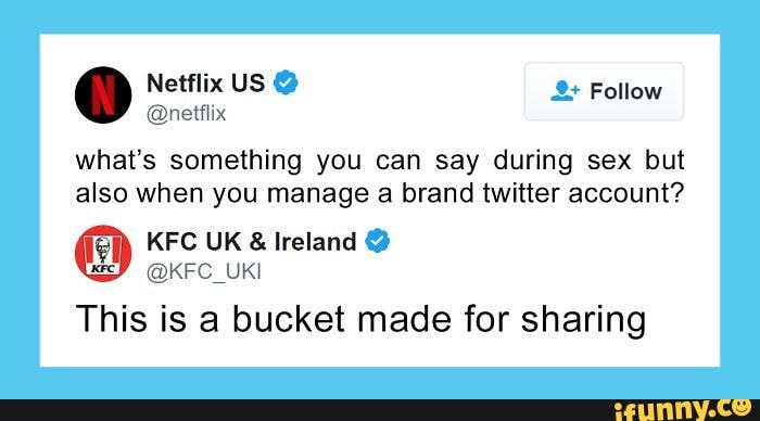 Netflix Us Follow Netflix Whats Something You Can Say During Sex But