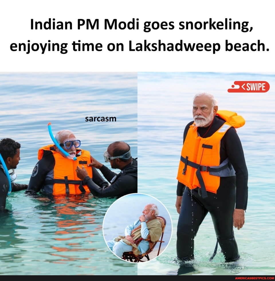 Prime Minister Narendra Modi shared pictures of him trying out ...