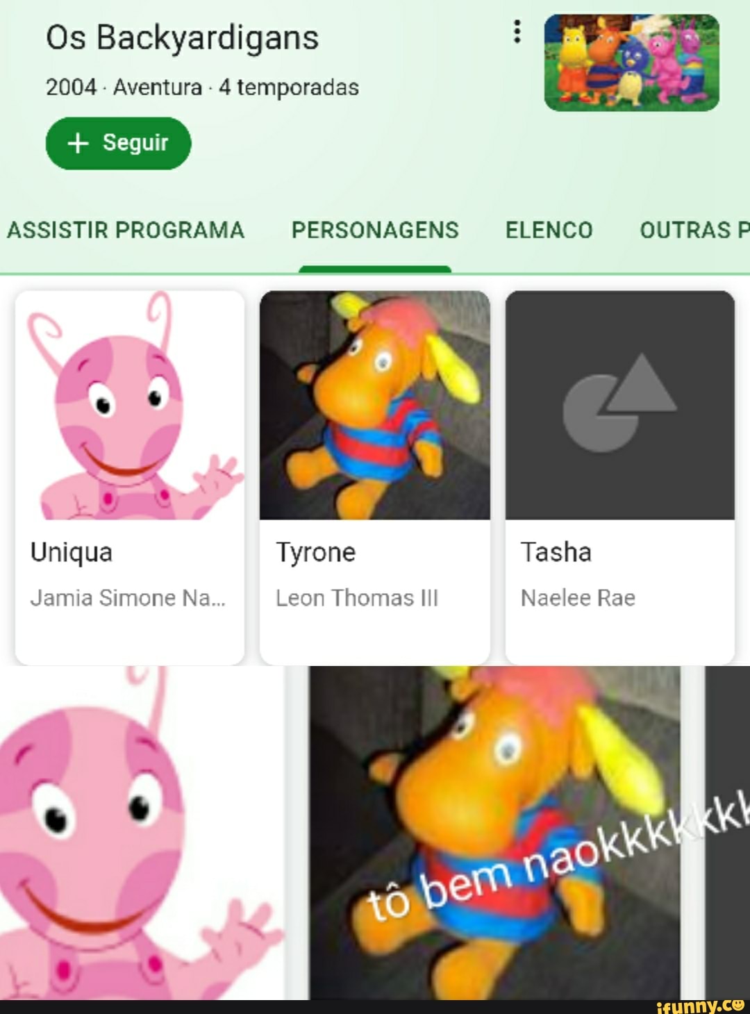 Os Backyardigans 2004 Aventura 4 temporadas ASSISTIR PROGRAMA ...