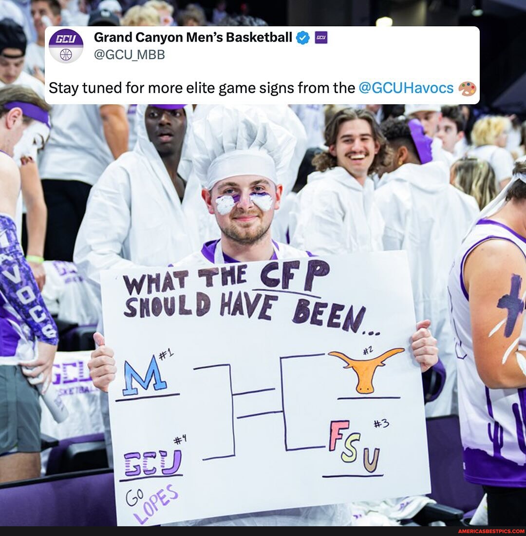 What do you think about this GCU sign? 🎨 - Grand Canyon Men's ...