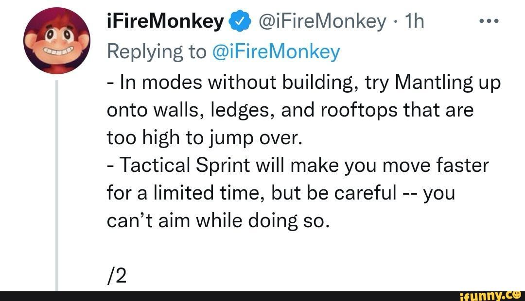 IFireMonkey @iFireMonkey th Replying to @iFire Monkey - In modes ...