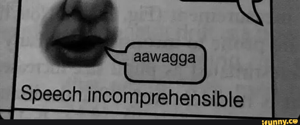 UN aawagga Speech incomprehensible - iFunny