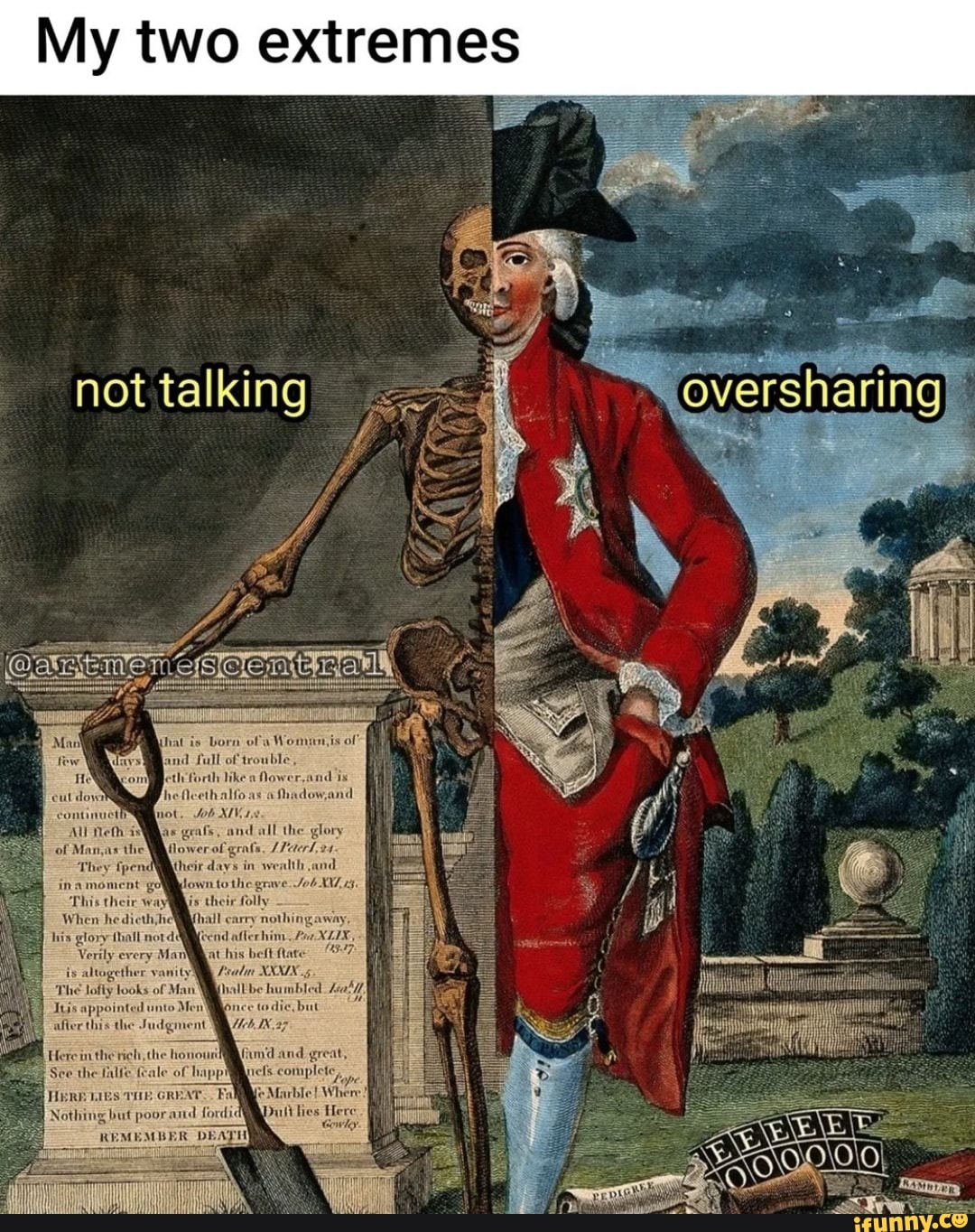 My two extremes not talking rs hat is born of" tothegrave Job their ...