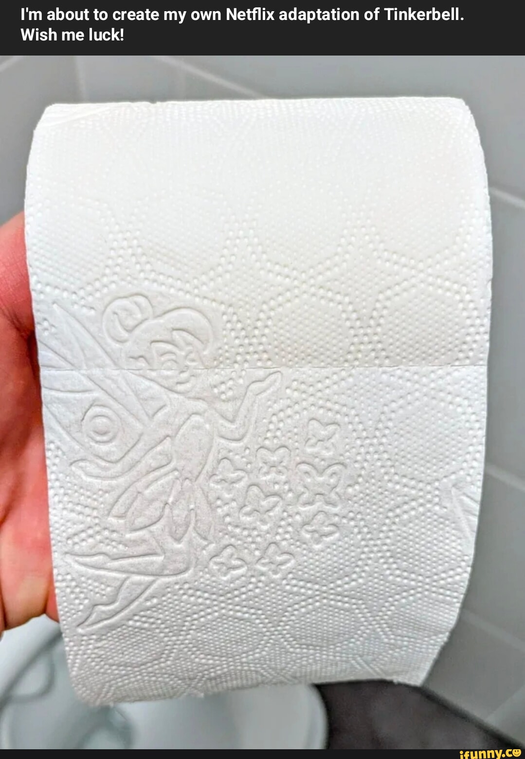 I'm about to create my own Netflix adaptation of Tinkerbell. Wish me ...