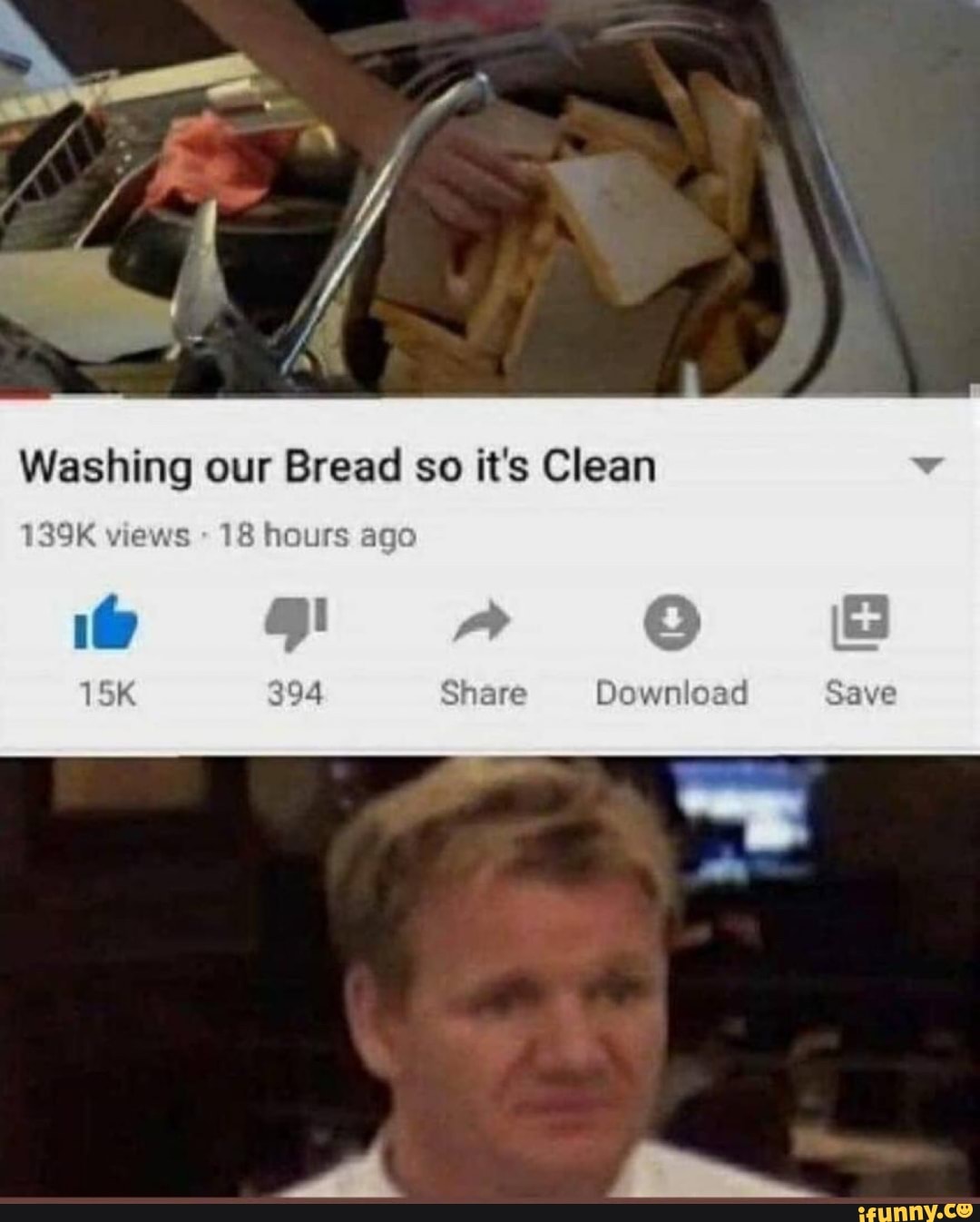 Washing our Bread so it's Clean TaSk views 18 hours ago 394 Share ...